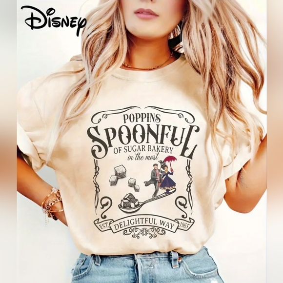 Disney | Tops | Disneys Poppins Spoonful Of Sugar Bakery | Poshmark